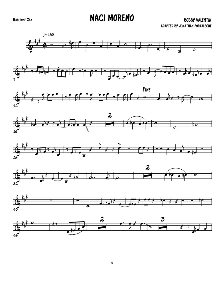 Naci Moreno Arreglo PDF | PDF