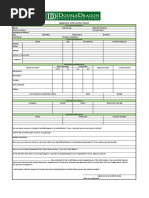 Outdoor Duty Form | PDF | Business
