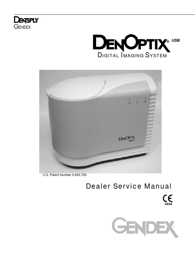 Gendex DenOptix USB Service Manual EN | PDF | Image Scanner | Radiography
