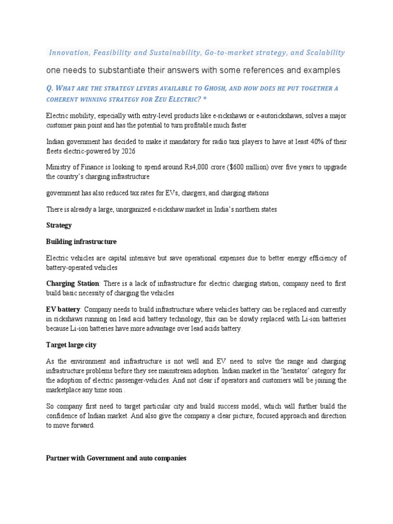 One Needs To Substantiate Their Answers With Some References and ...