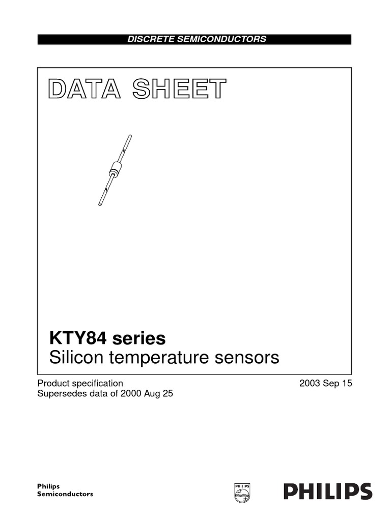 PDF KTY84 SERIES PHI PDF | PDF | Copyright | Specification (Technical ...