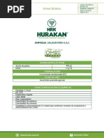 Elf Purespray 15e - Ficha Tecnica | PDF | Destilación | Química