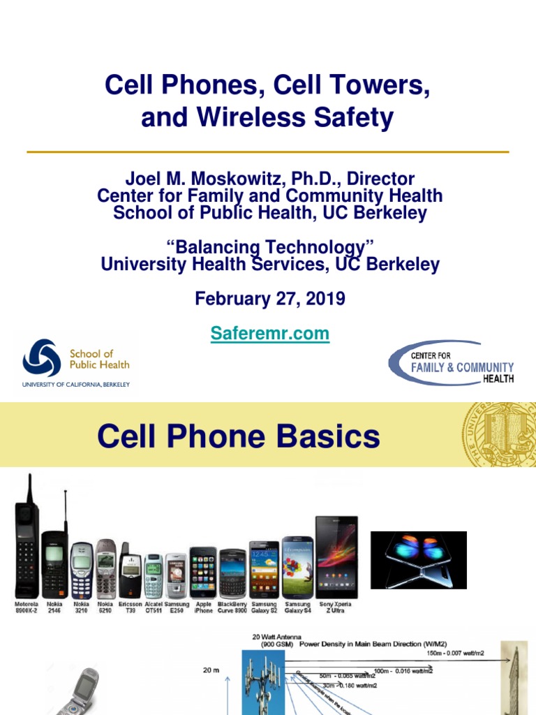 Cell Phones, Cell Towers, and Wireless Safety | PDF | Mobile Phones ...