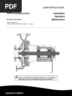 Manual Sulzer | PDF | Pump | Bearing (Mechanical)