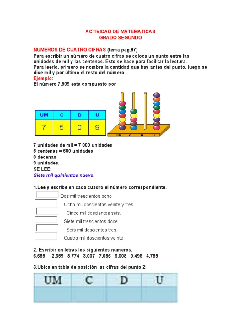 ACTIVIDAD DE MATEMATICAS Semana 9 | PDF
