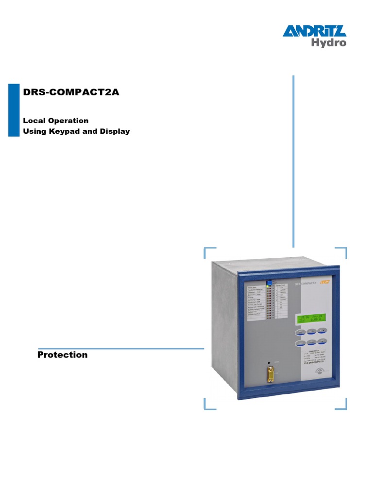 DRS - Compact2 - Local Operation PDF | PDF | Parameter (Computer ...