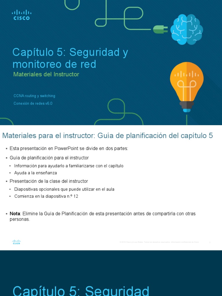 CNv6 instructorPPT Chapter5 PDF | PDF | Conmutador de red | Tecnologías de la información