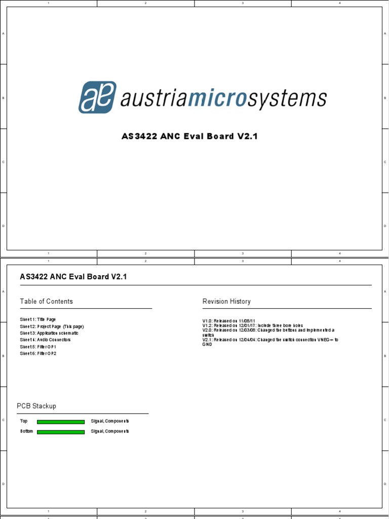 AS3422 Eval Board V2.1 | PDF | Electrical Engineering | Electronics