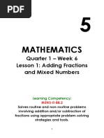 Math Melcs Grade 5 | PDF | Ratio | Multiplication