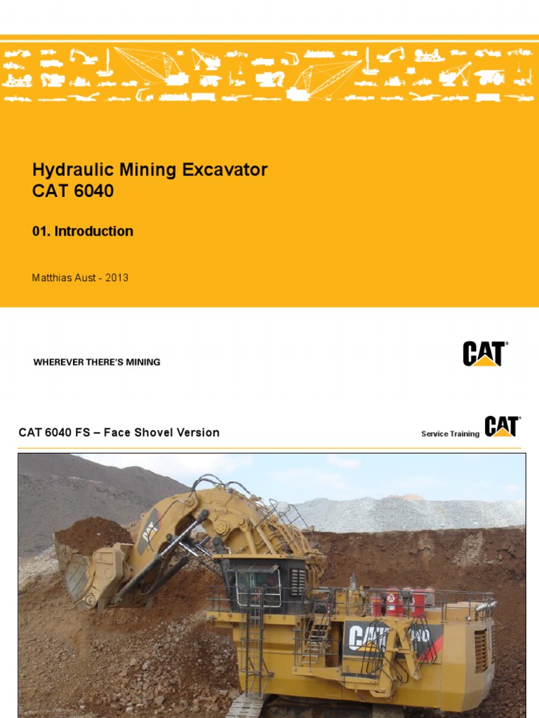 CAT 6040 Excavator Specifications | PDF | Mechanical Engineering ...
