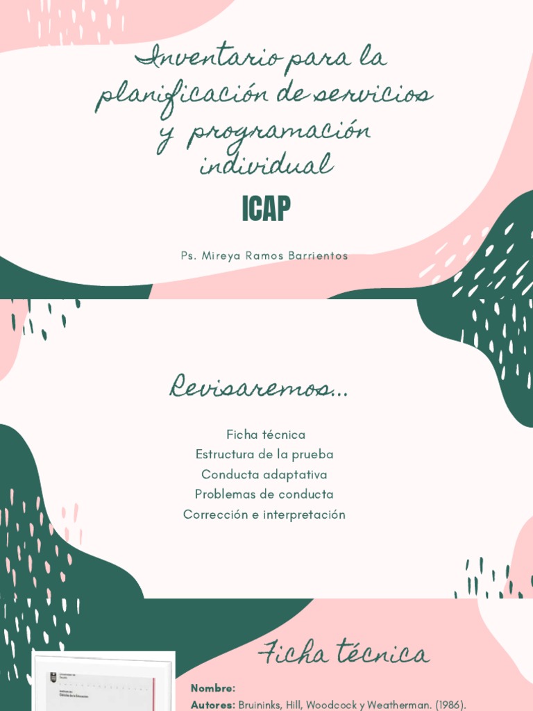 Icap PDF | PDF | Comportamiento | Conceptos psicologicos