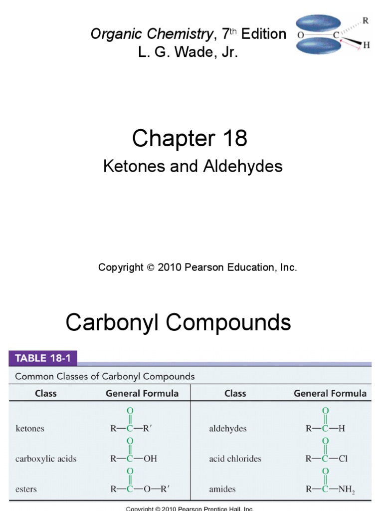 Ketones and Aldehydes: Organic Chemistry, 7 | PDF | Aldehyde | Ketone