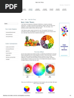 Color Wheel Cheat Sheet | PDF | Color | Graphic Design