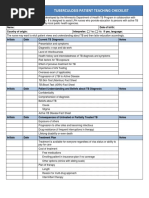 TB Preventive Treatment Card Form 4D | PDF | Tuberculosis | Health Sciences