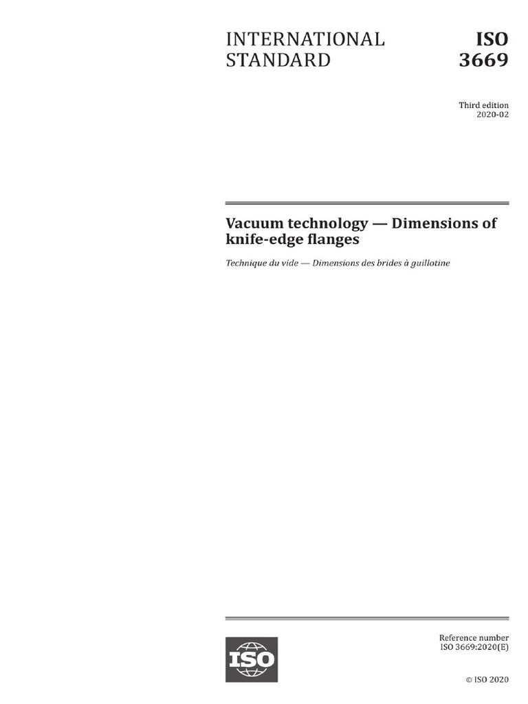 Iso 3669-2020 | PDF