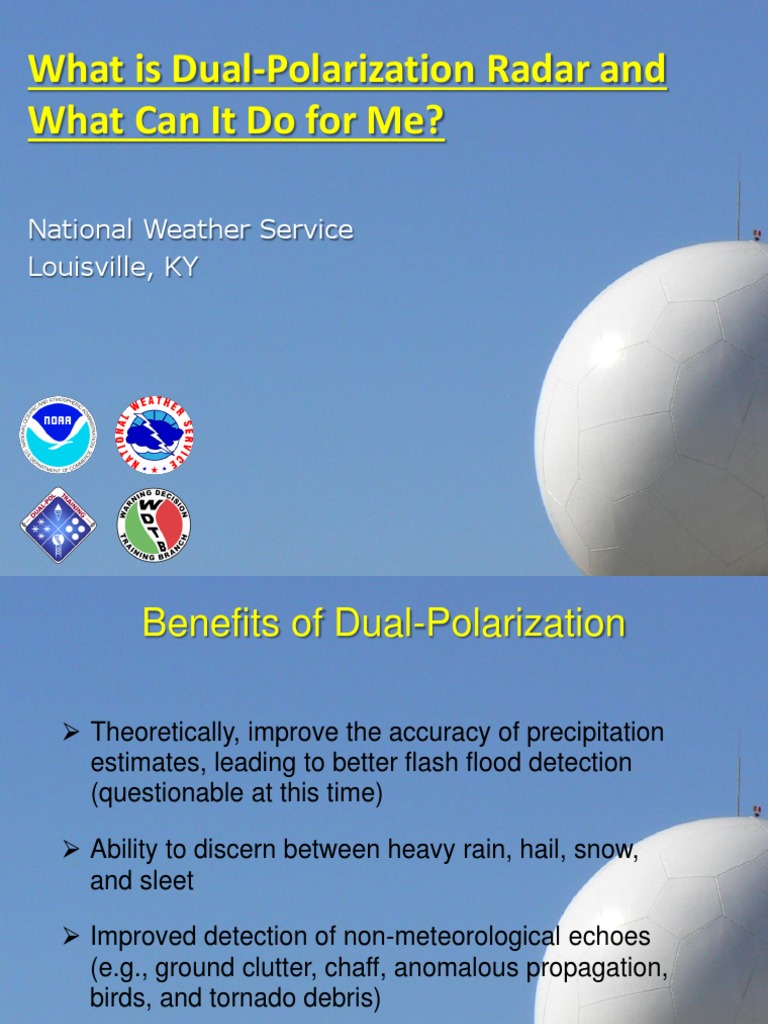 Dual Pol Overview | PDF | Radar | Hail