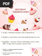 Baking and Baking Terms | PDF | Baking | Cakes