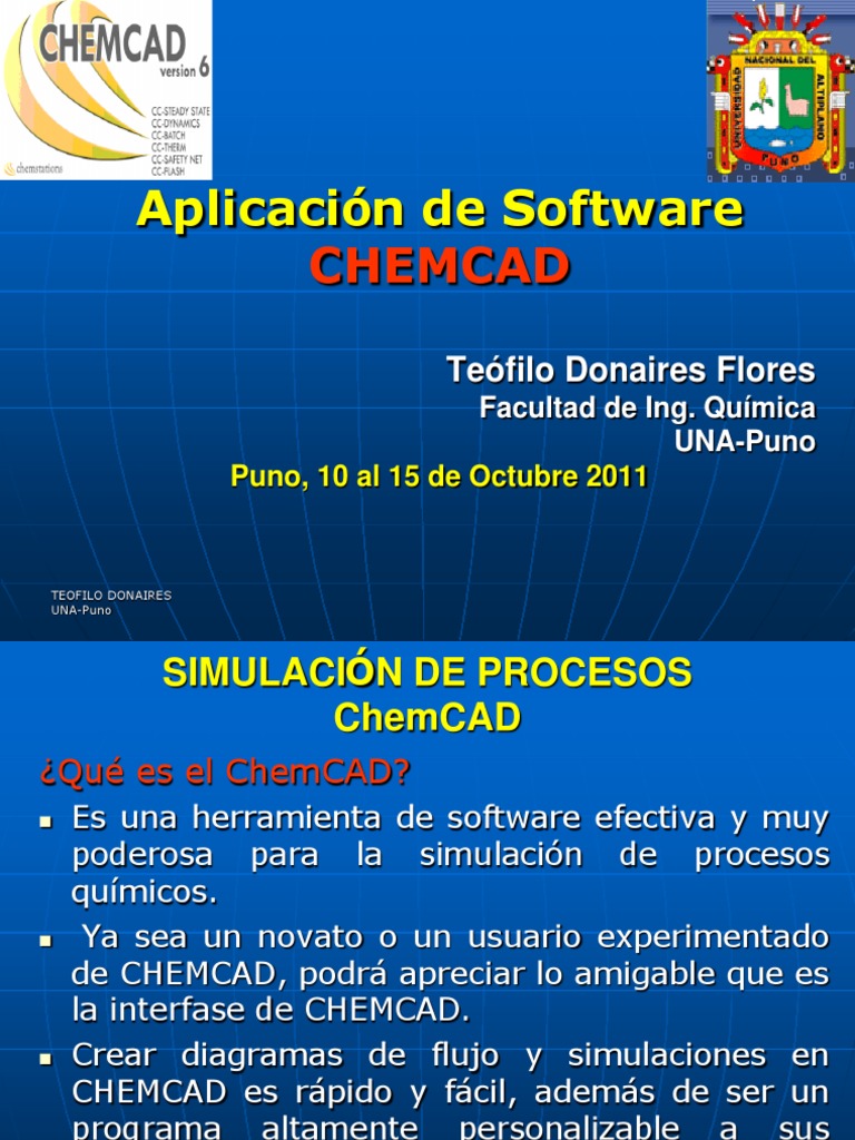 Simulación de Procesos con ChemCAD | PDF | Simulación | Diseño
