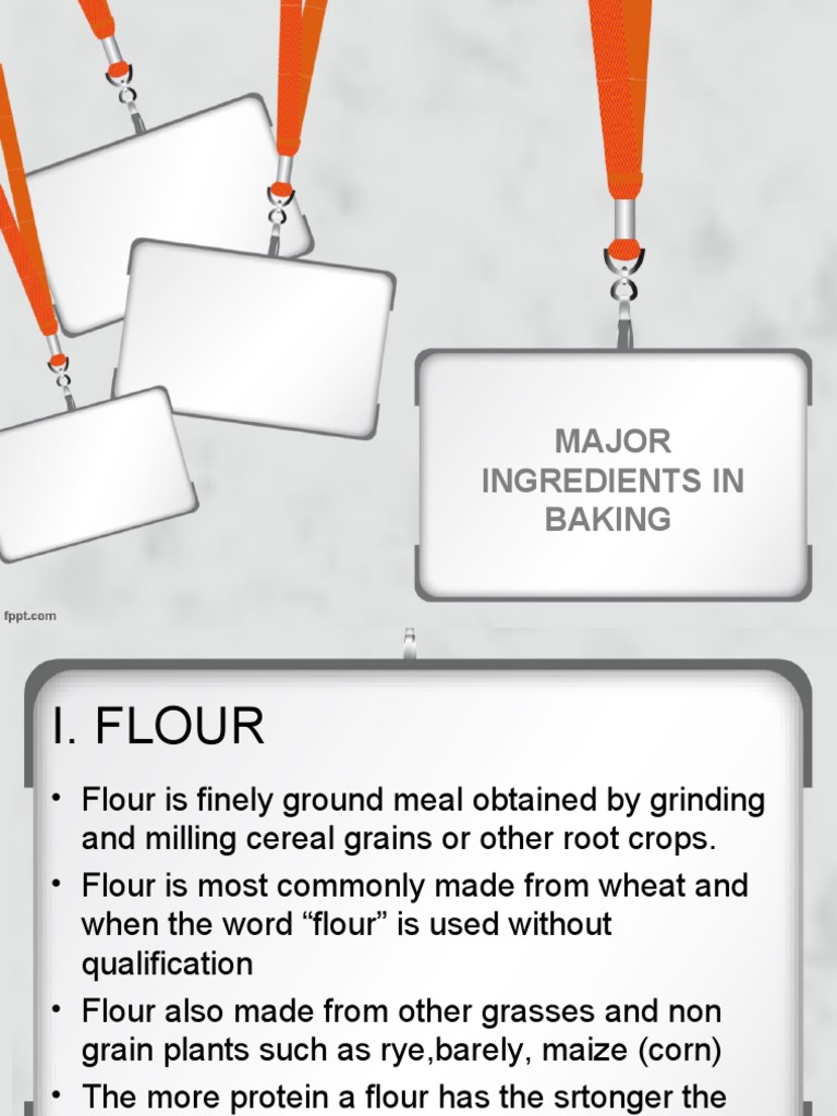 Week 2 Major Ingredients | PDF | Flour | Breads
