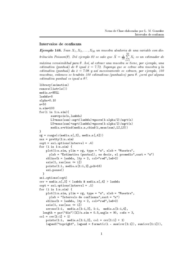 9.intervalos de Confianza | PDF | Intervalo de confianza | Estimador