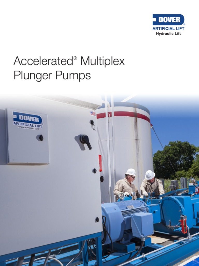 Accelerated Multiplex Plunger Pumps PDF | PDF | Pump | Barrel (Unit)