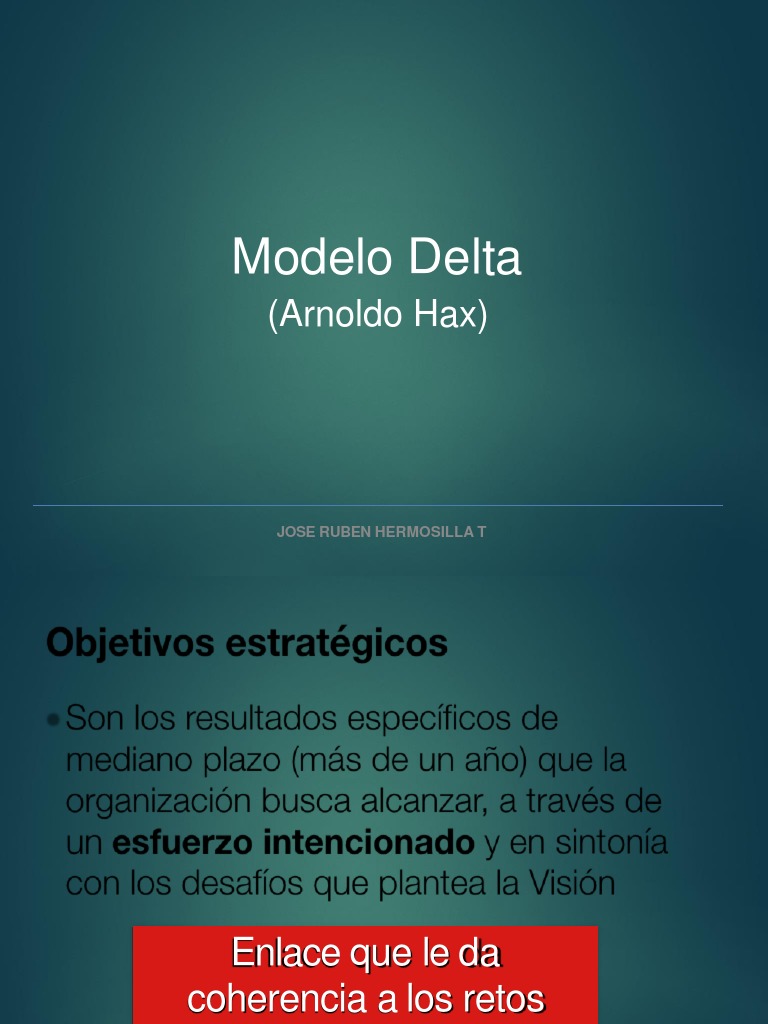 Modelo Delta-Hax | PDF | Producto (Negocio) | Cliente