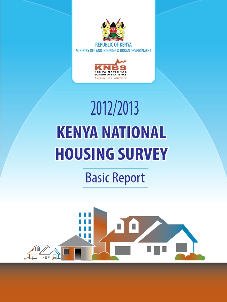 Housing Survey Report 2012 - 2013 | PDF | Household | Mortgage Loan