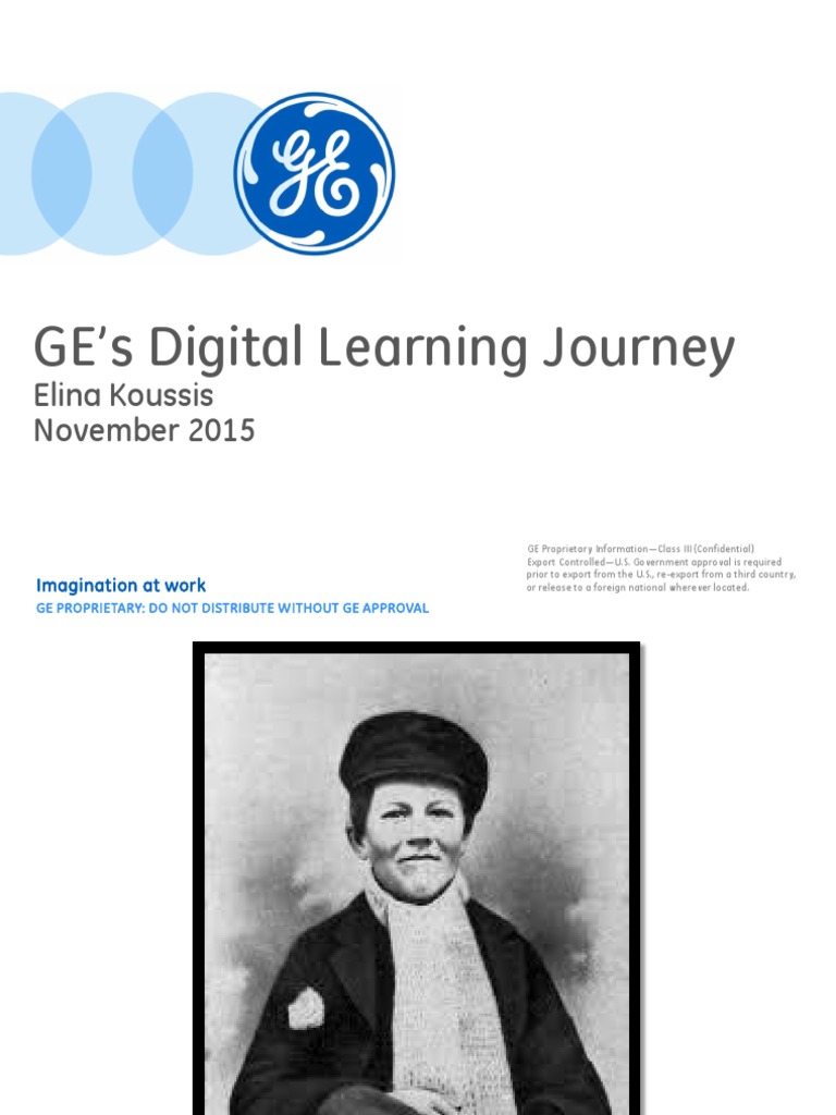 GE - Digital Learning Journey | PDF | General Electric | Learning