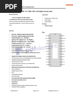 BK1198 Datasheet English | PDF | Frequency Modulation | Telecommunications