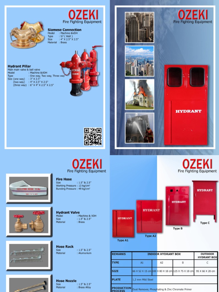 Brosur Hydrant Ozeki PDF | PDF