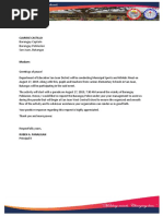 FUN RUN Letter | PDF | Transport