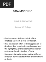 Datamodel and Its Types | PDF | Data Model | Relational Model
