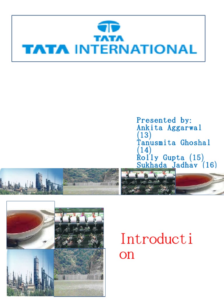 Tata International New | PDF | Business
