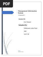 Structure of MIS | PDF | Management Information System | Software