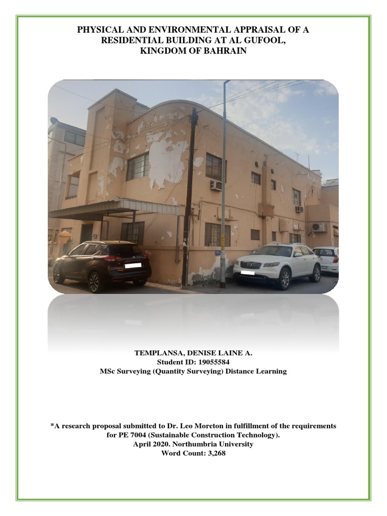 Appraisal Cover | PDF