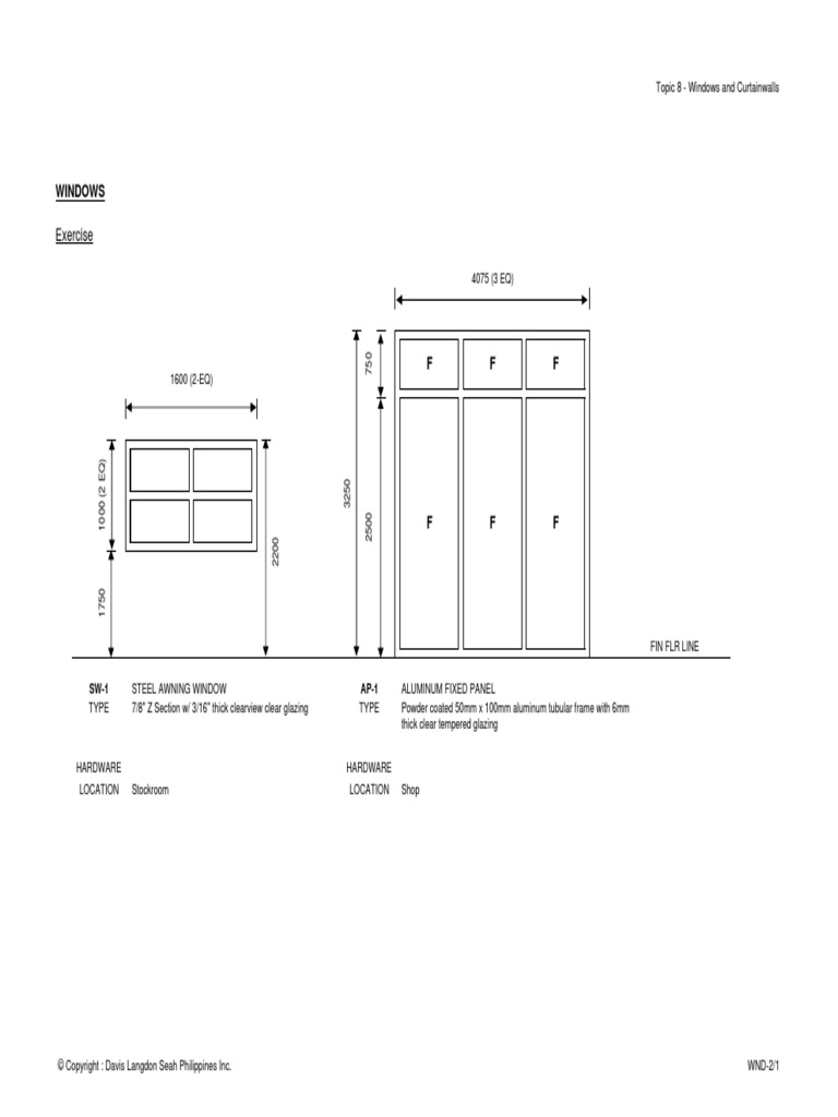 WINDOW-2 (Exercise) | PDF | Window | Crafts