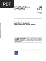 ENIEC61215-2 (2021) e Codified | PDF | Solar Panel | Photovoltaics