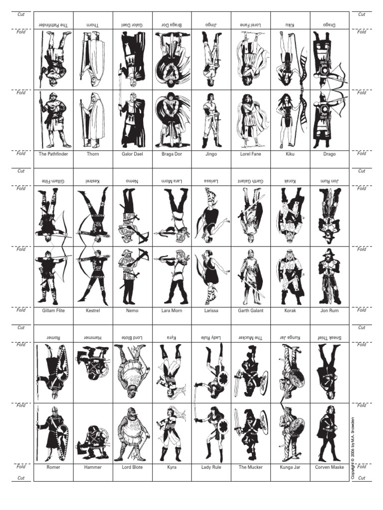 The Pathfinder Thorn Galor Dael Braga Dor Jingo Lorel Fane Kiku Drago | PDF