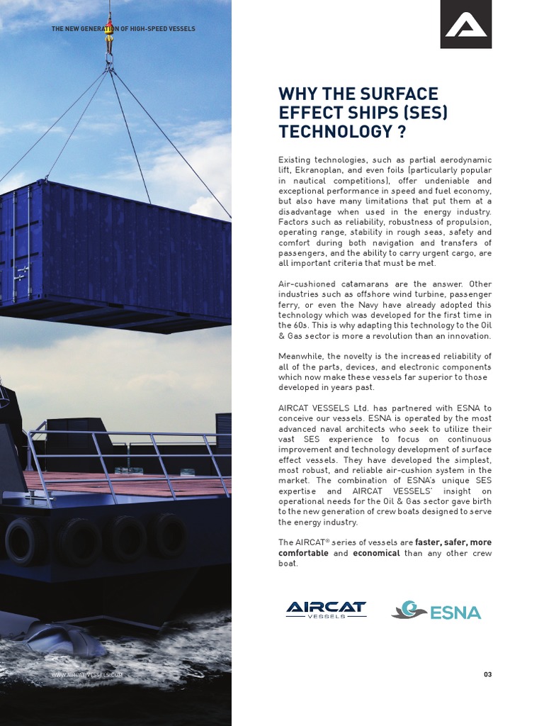 Why The Surface Effect Ships (Ses) Technology ?: The New Generation of ...
