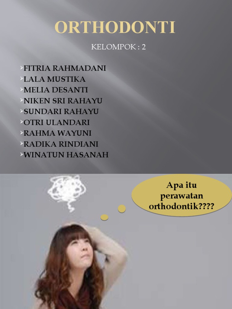 Ppakg Spesialistik Orthodonti | PDF