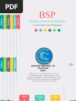 BSP Organizational Structure Overview | PDF | Money | Economies