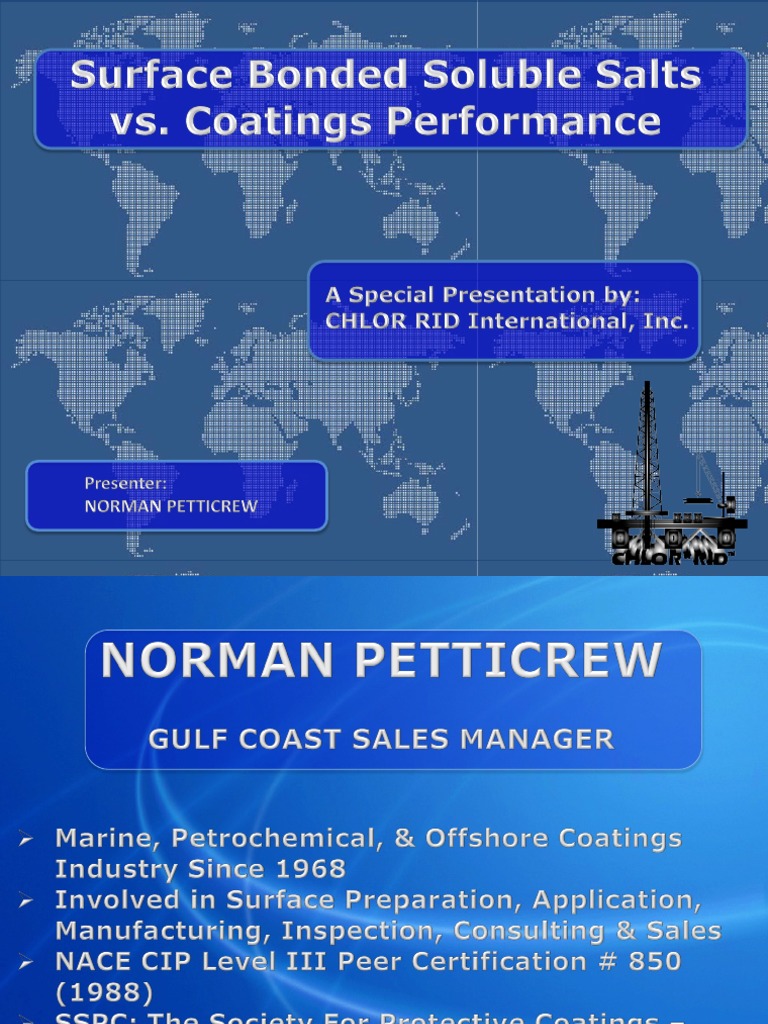 Chlor Rid Slides | PDF | Salt (Chemistry) | Corrosion