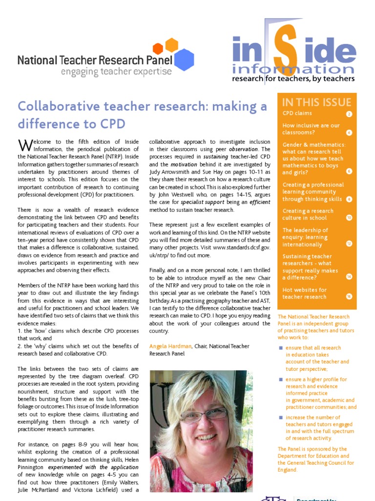 Inside Info Issue 5 | PDF | Inclusion (Education) | Teachers