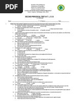 Tle - 9 - Module 1 - Quarter 3 | PDF | Nail (Anatomy)