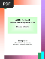 School Development Plan (SDP) | PDF