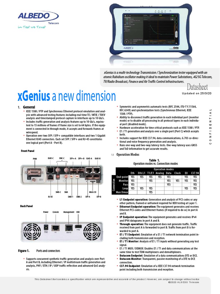 Xgenius A New Dimension: Datasheet | PDF | Internet Protocols | I Pv6