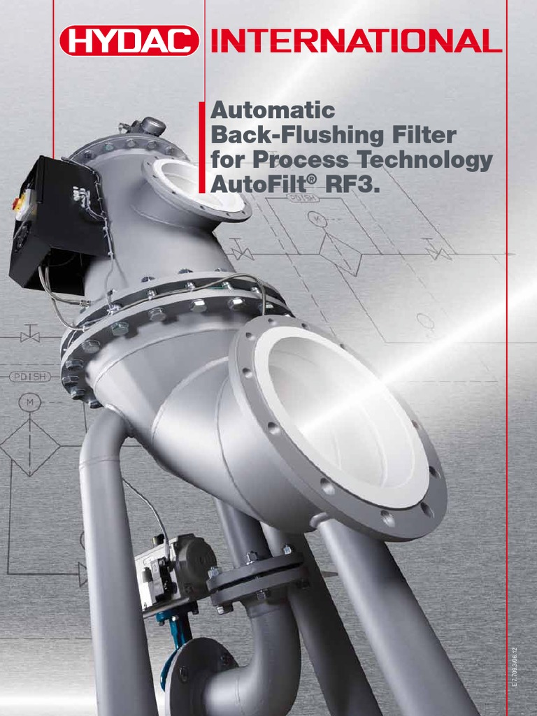 Automatic Back-Flushing Filter For Process Technology Autofilt Rf3 ...