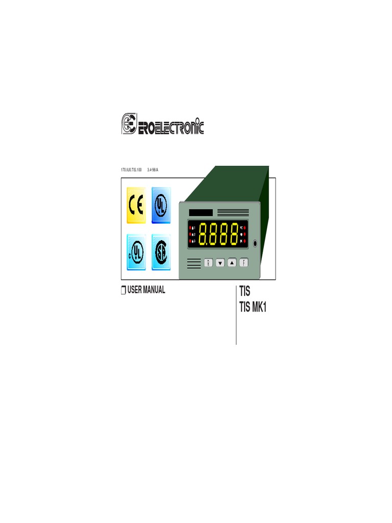 TIS MK1 User Manual and Configuration Guide | PDF | Relay | Electrical ...