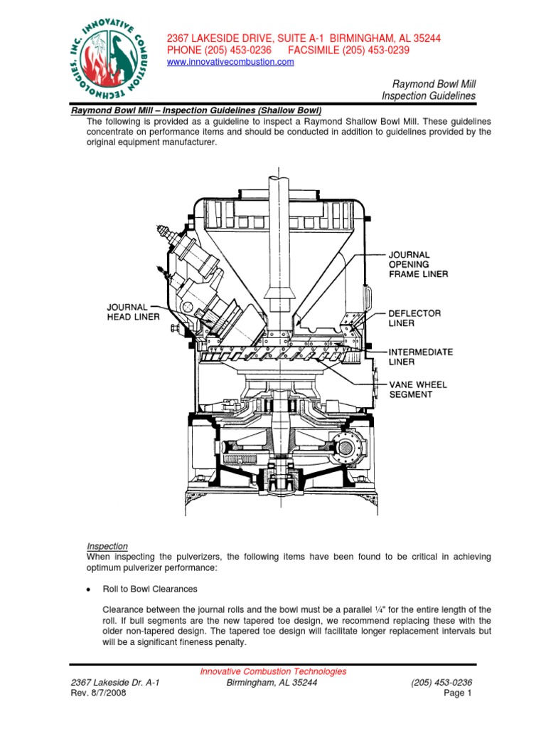 Bowl Mill Study 1 | PDF | Mechanical Engineering | Nature