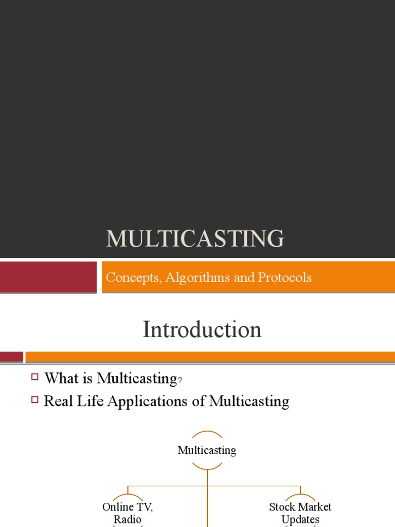 Multicasting Concepts Algorithms And Protocols Pdf Network Layer Protocols Network Protocols